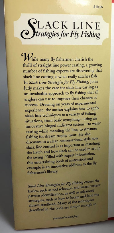 Slack Line-Strategies for Fly Fishing by John Judy - Wilkinson Fly ...