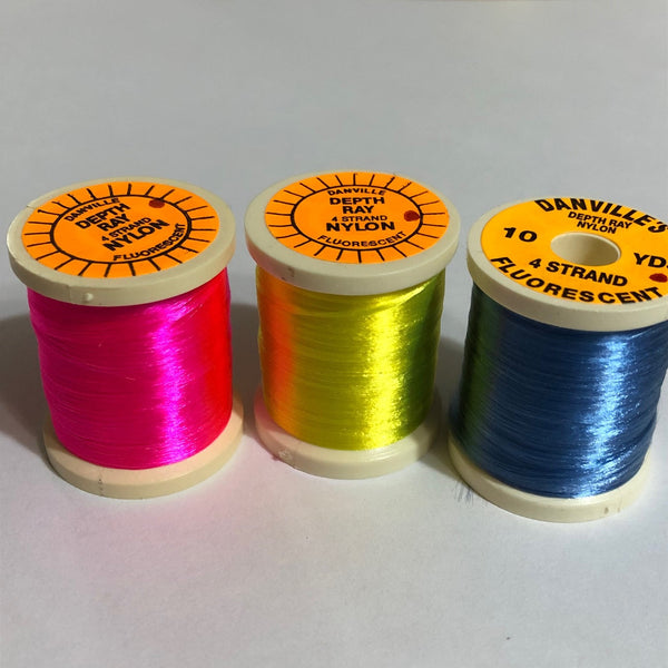 Danville Fluorescent Depth Ray 4 Strand Nylon Floss - Wilkinson Fly ...