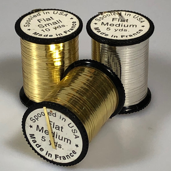Lagartun Varnished Flat Tinsel - Wilkinson Fly Fishing LLC